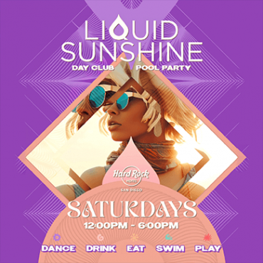 Liquid Sunshine Saturdays | Rooftop Pool Party San Diego 2025